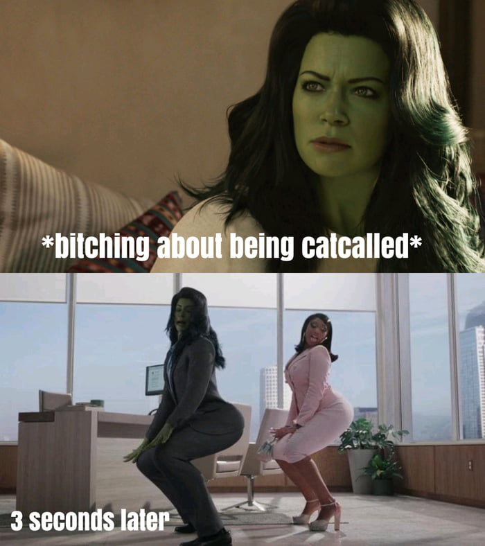 Ain't nobody catcalling your ugly green ass, you dumb b*tch - 9GAG
