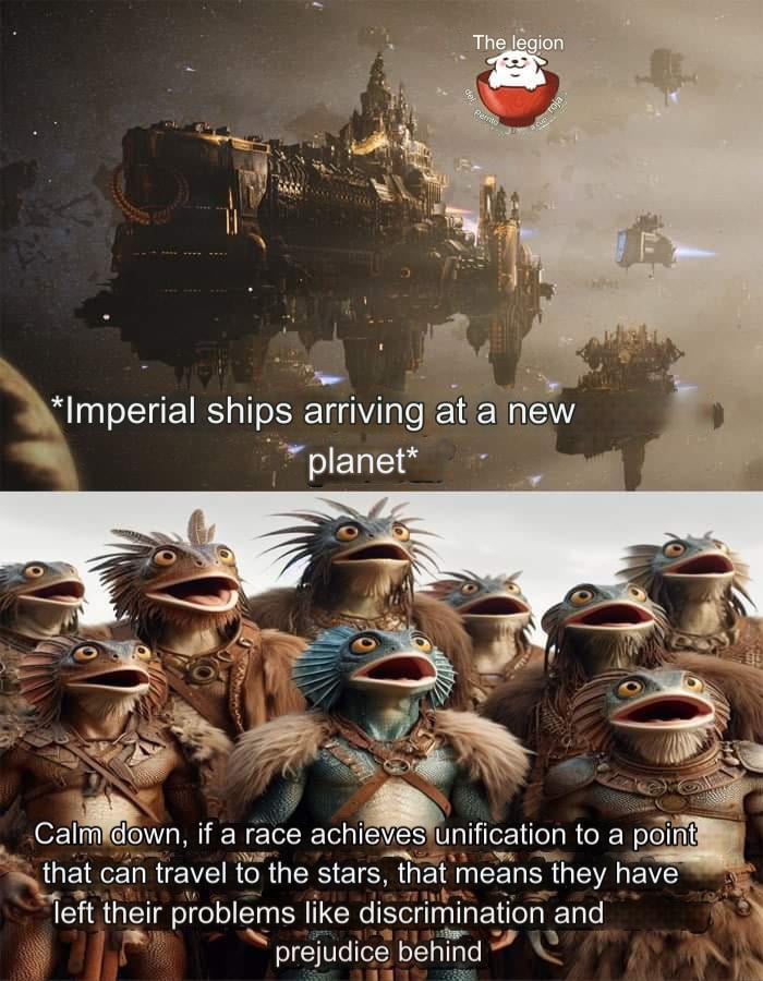 I wonder what Primarch Vulkan's opinion on this is - 9GAG