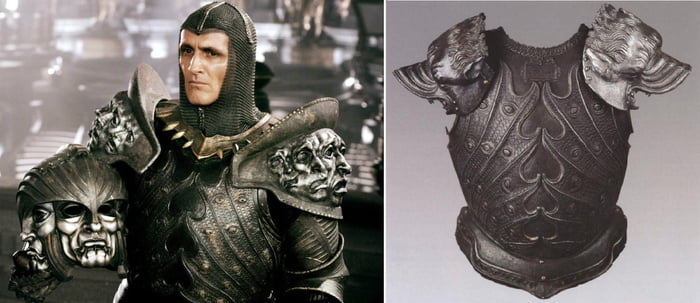 Fun fact: the armour in the Riddick movie was a replica of real 16th ...