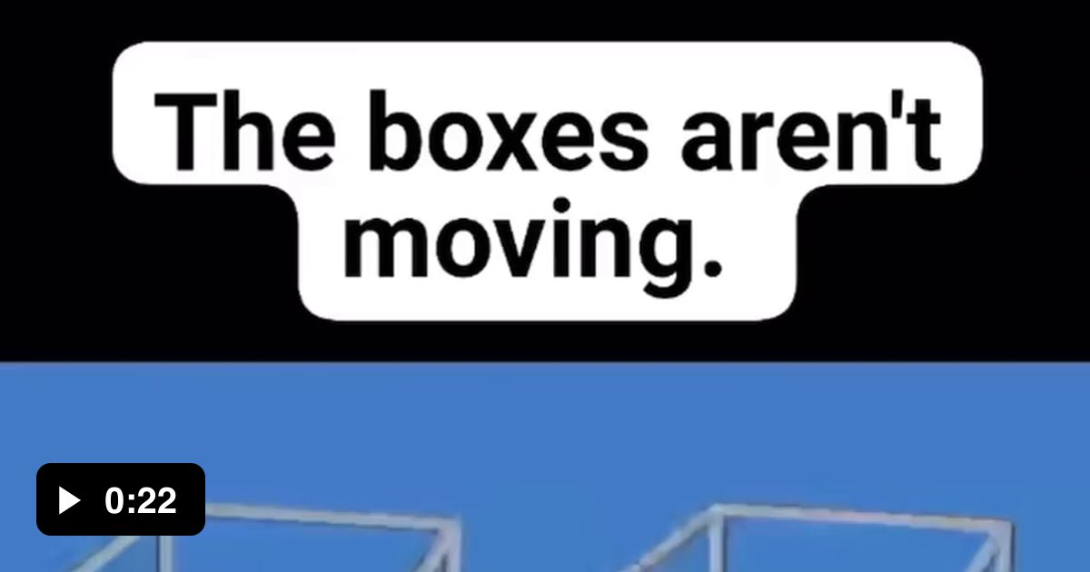 The boxes aren’t moving… - 9GAG