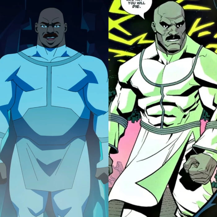 Invincible side by side #11. See it ain’t all about race swaps. - 9GAG