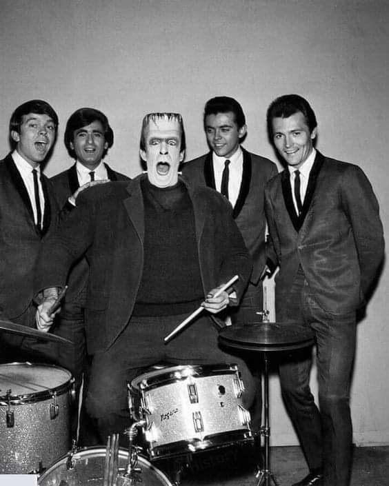 Herman Munster and the Standels. C.1960s - 9GAG