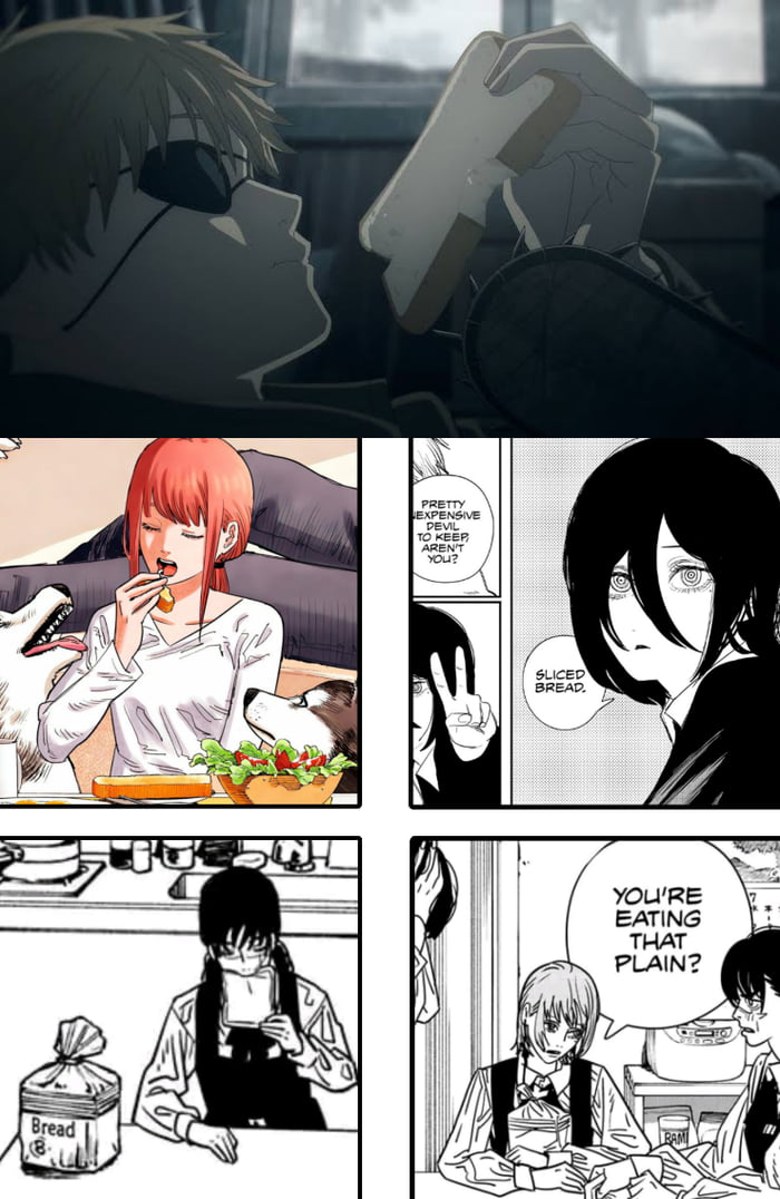 Fearsome devils eating bread - 9GAG