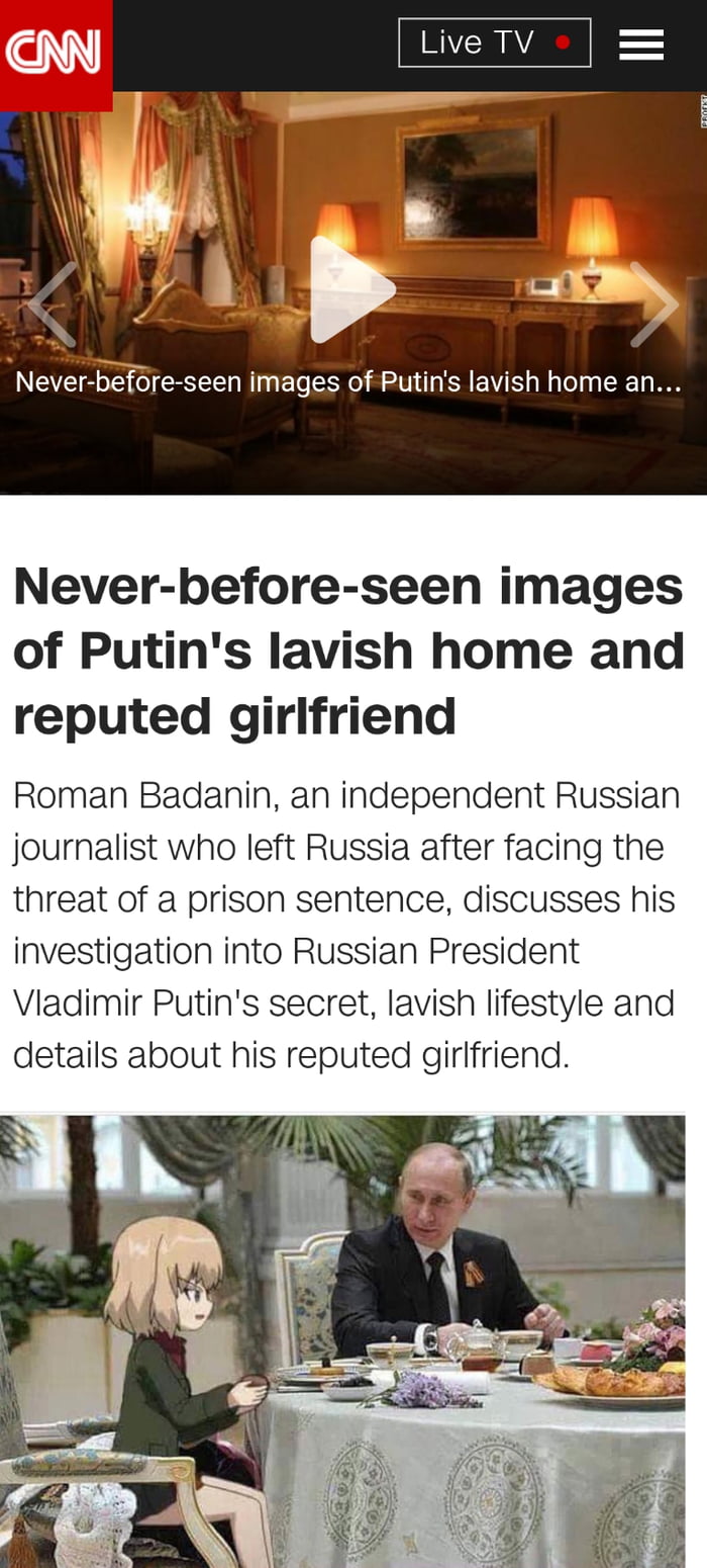 Putin's little secret - 9GAG