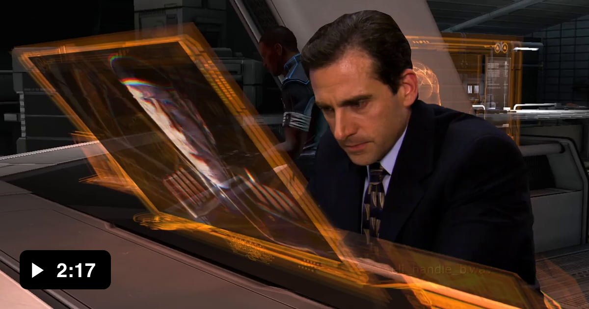 Michael Scott in Mass Effect - 9GAG