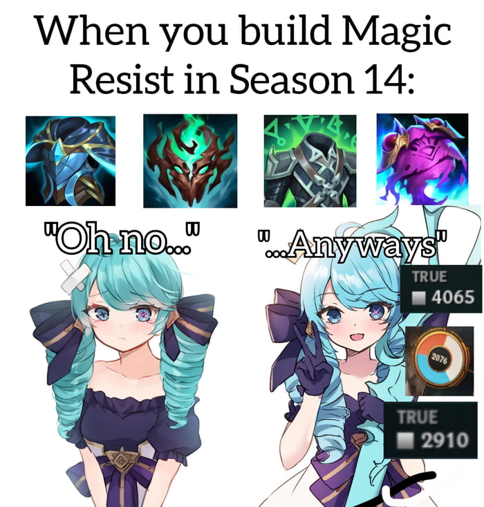 % max hp true damage - 9GAG