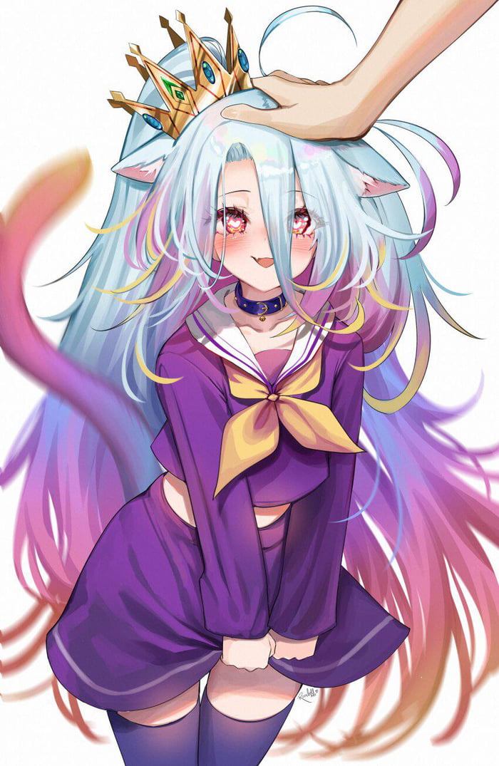 Neko Shiro headpats - 9GAG