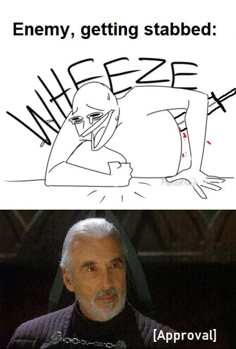 Do you know how it sounds to get backstabbed? - 9GAG