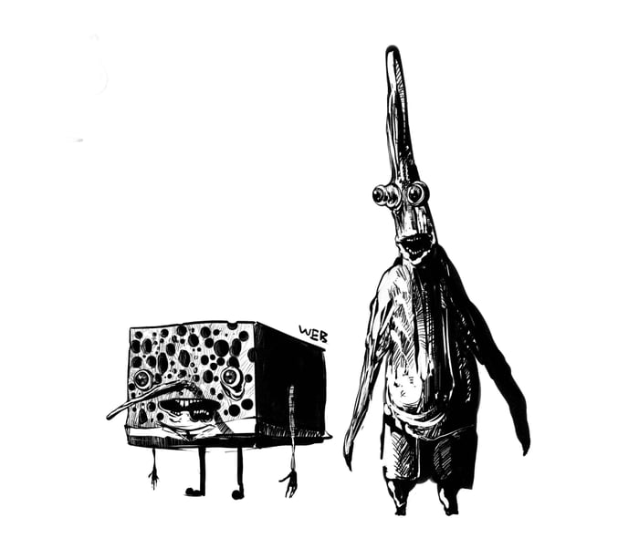 Cursed Bob by Will Burke - 9GAG