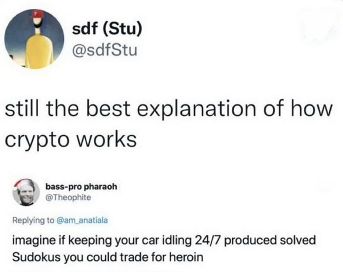 Crypto for dummies and me - 9GAG