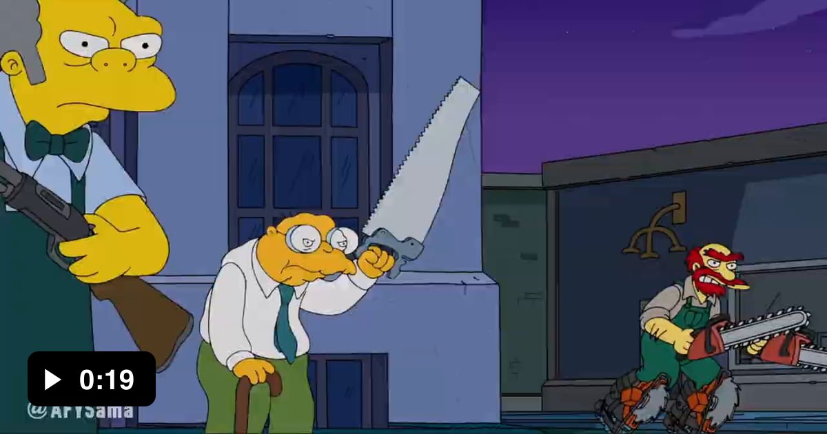 Clever Simpsons quote that fits this anime - 9GAG