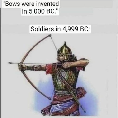 Bad meme, how could they use bows - 9GAG