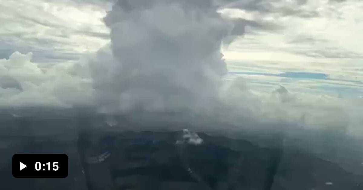 Flying up and over a storm cloud - 9GAG