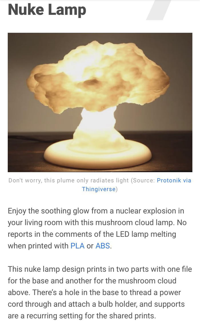 Nuke Lamp - 9GAG