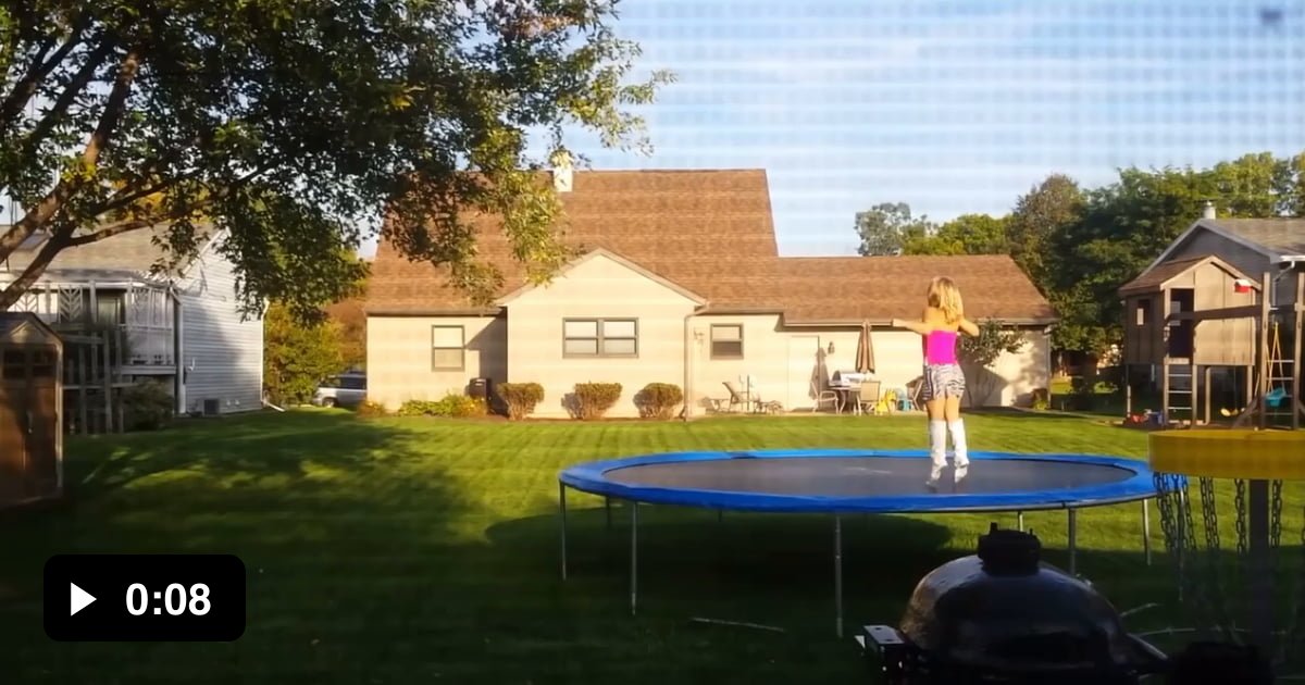 Trampoline flips - 9GAG
