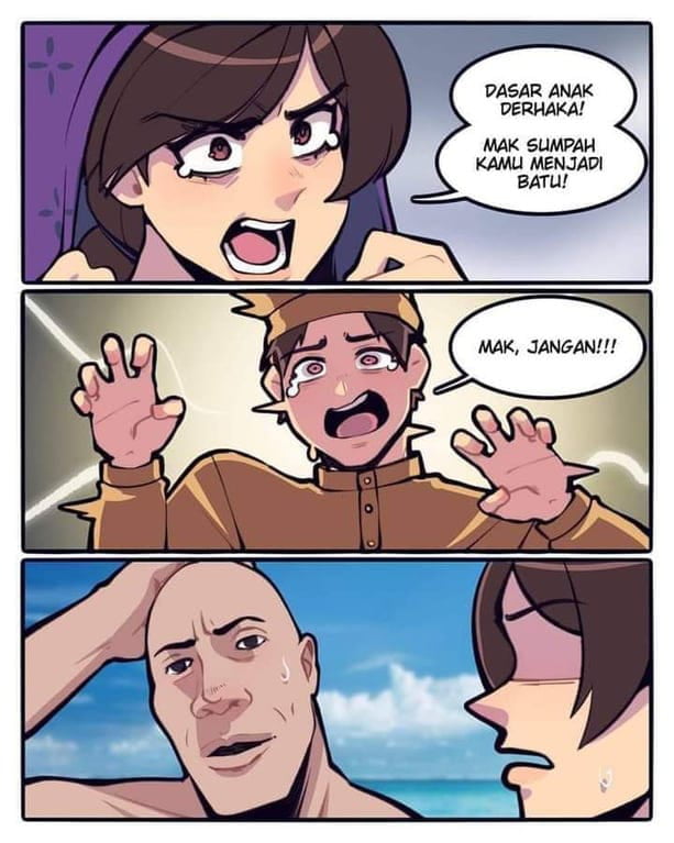 Malin Kundang tapi kok agak lain ya ceritanya? - 9GAG