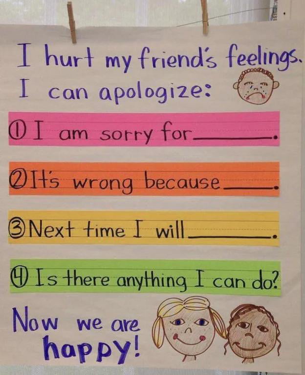 Couple adults need to learn how to apologize - 9GAG