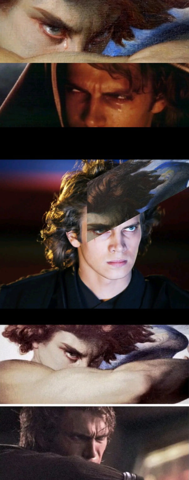 Example of Haydens perfect portrayal of Anakins fall. (The fallen Angel ...