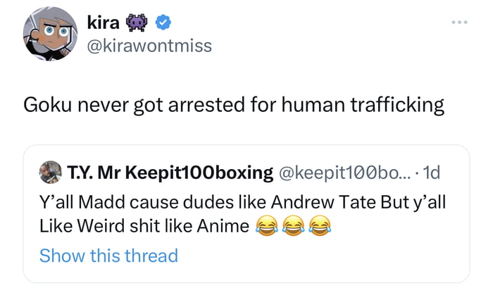 Andrew Tate’s simps are the worst kind of simps - 9GAG