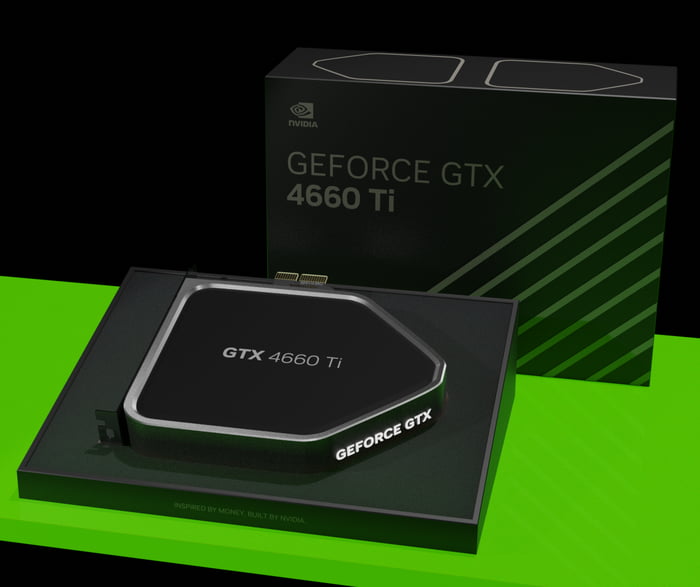 Nvidia announces the successor to the 1660ti, the GTX 4660 Ti (AF) - 9GAG