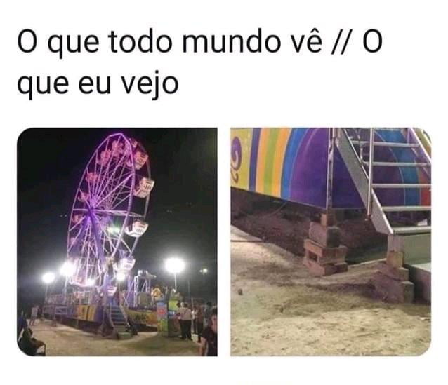 E vc só ficava preocupado se tinha travado ou não o assento - 9GAG