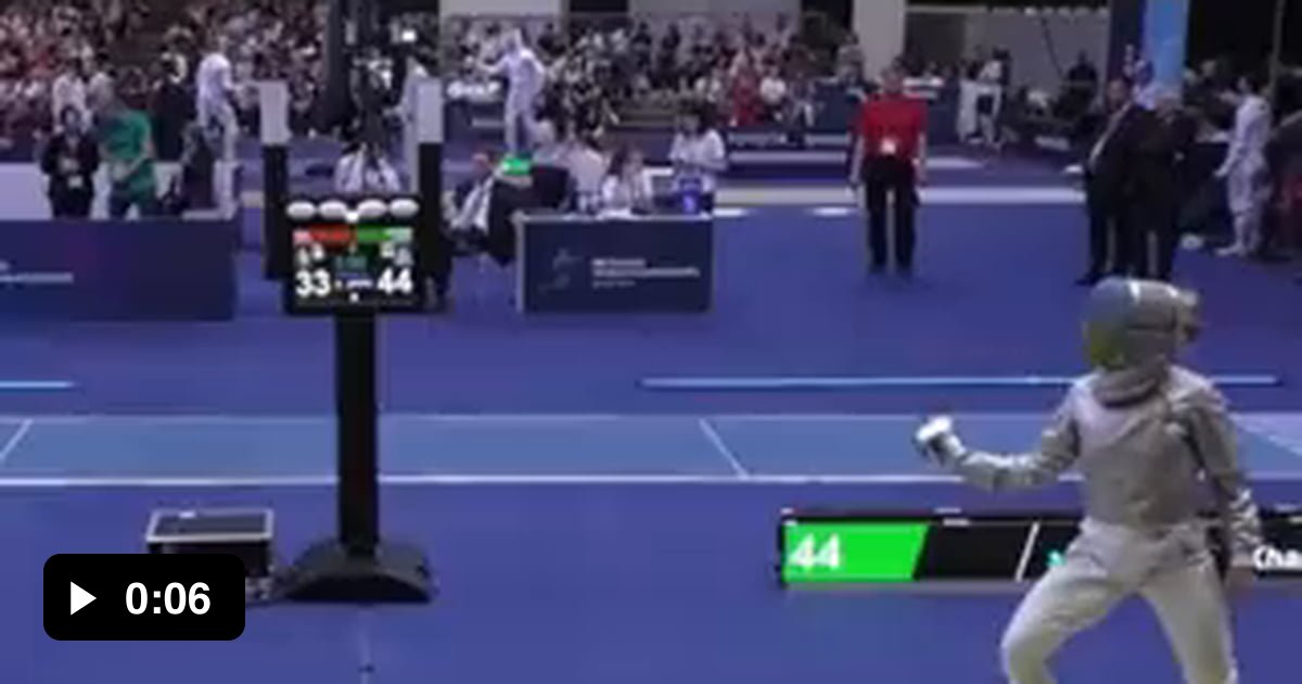 Olha Kharlan is now like on the wings - and finishes the fights with ...