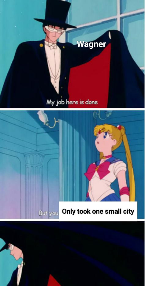 Wagner leaving Bachmut - 9GAG