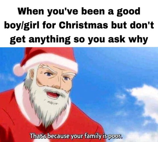Wonder Why Christmas Missed Us [Hayate no Gotoku] - 9GAG