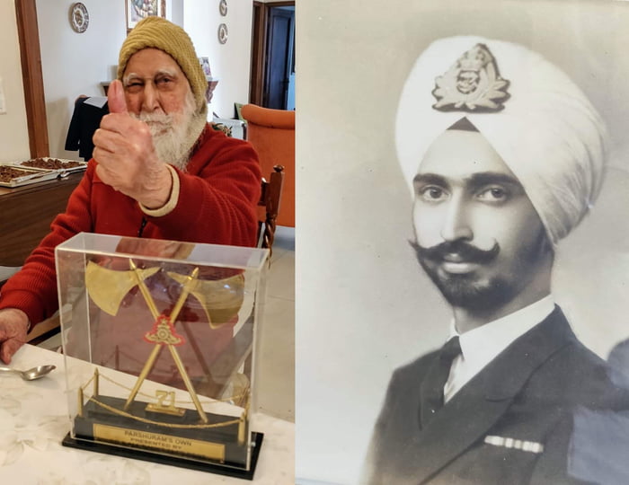 Colonel Prithipal Singh Gill (100yo), The only officer to serve in all ...