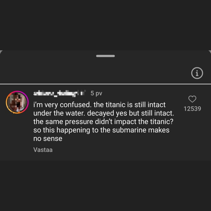 The top comment on an Instagram short video explaining implosion. - 9GAG