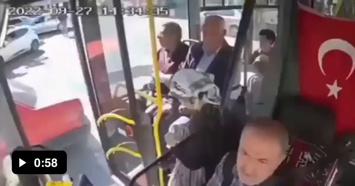The bus driver had a heart attack while driving, at least seven people ...