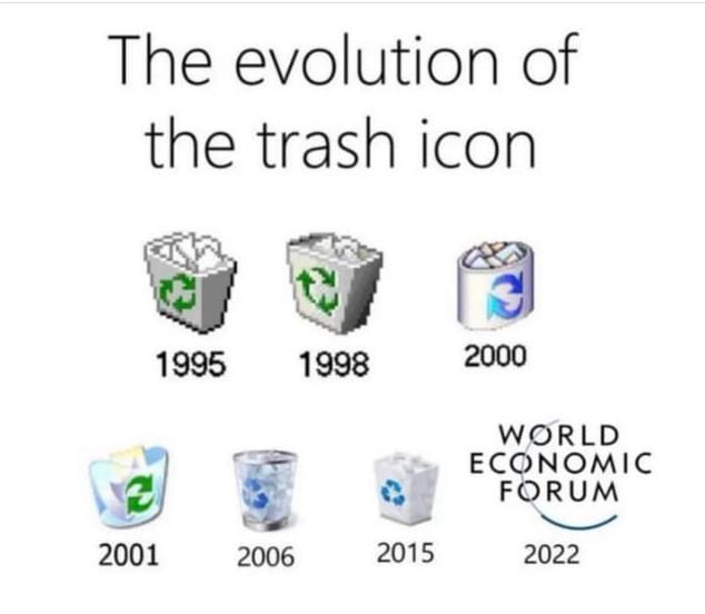 Trash bin evolution - 9GAG