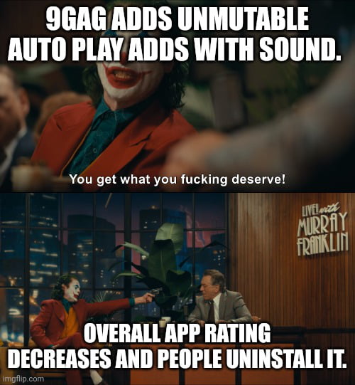 Been here and enjoyed for 10+ years, unmutable adds ruin experience - 9GAG