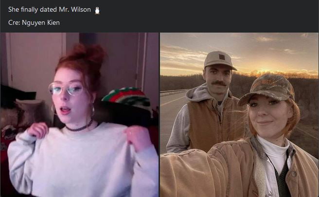 Mr wilson is happy - 9GAG