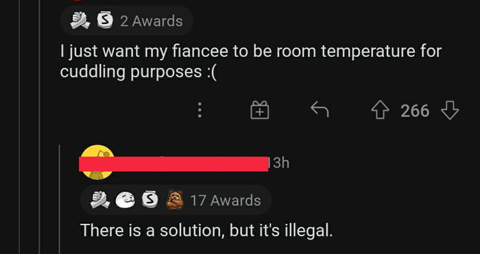 Room temperature wife. - 9GAG