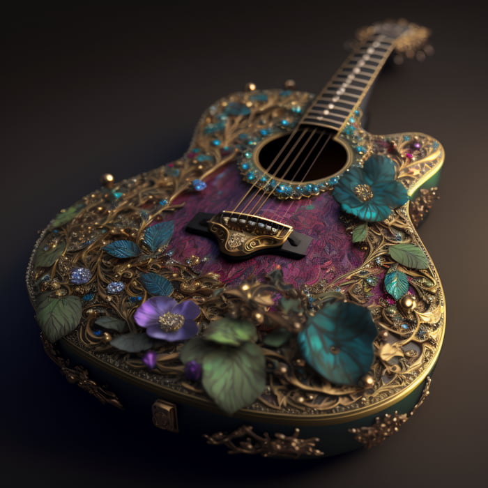 Guitar Concept Design using AI - 9GAG