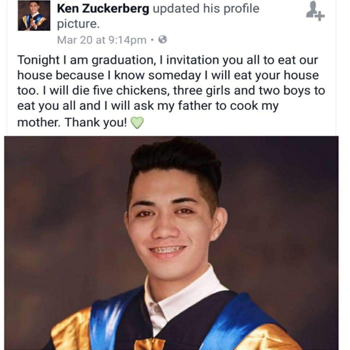 Ken Zuckerberg, the house eater - 9GAG