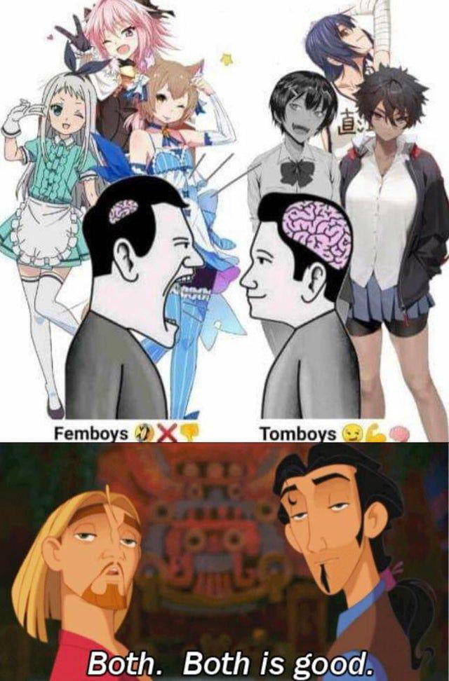 Why not both? Both is good - 9GAG