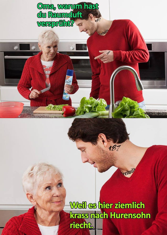 Tribals am Arm, durcheinander in der Hose - 9GAG