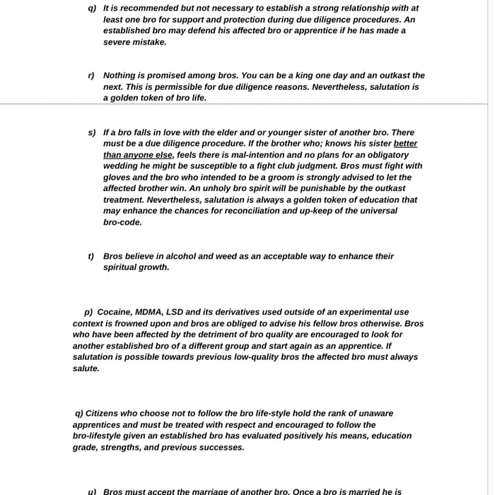 Universal Bro Code part III - 9GAG