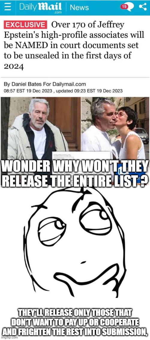 Hope I'm wrong but it may turn up this whole case is not about justice but power and leverage ...