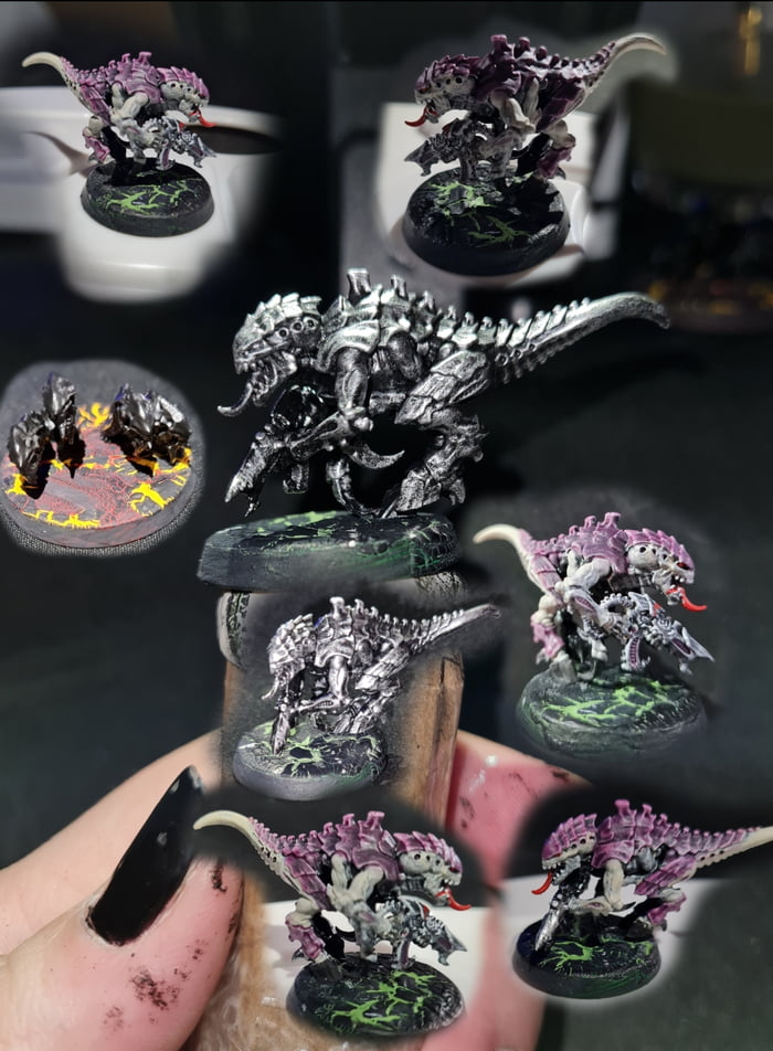 First ever mini painting session. Growing up I was never allowed to and ...