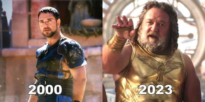 Gladiator was 23 years ago. - 9GAG