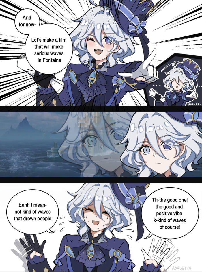 Furina Flashback(By @Nirvelia_) - 9GAG