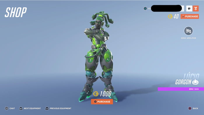 Does anyone know what changes color on the Gorgon (Lucio) skin ...