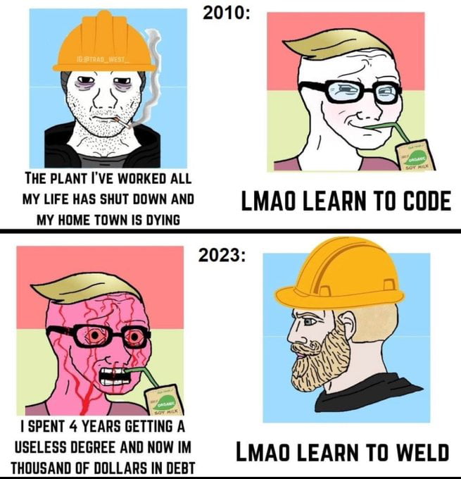 The professional-managerial class is about to be largely automated out ...