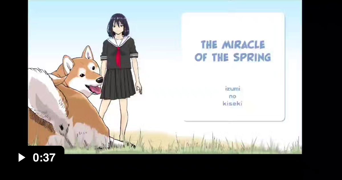 The miracle of the spring. - 9GAG