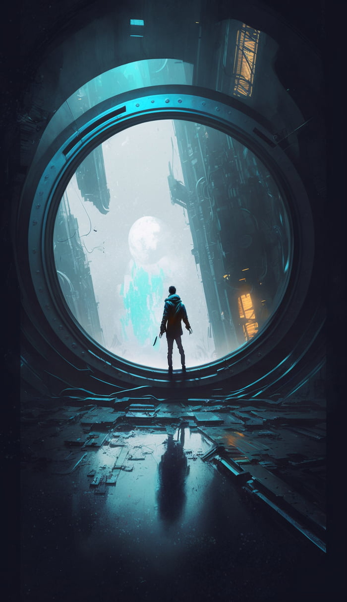 Sci-fi wallpaper - 9GAG