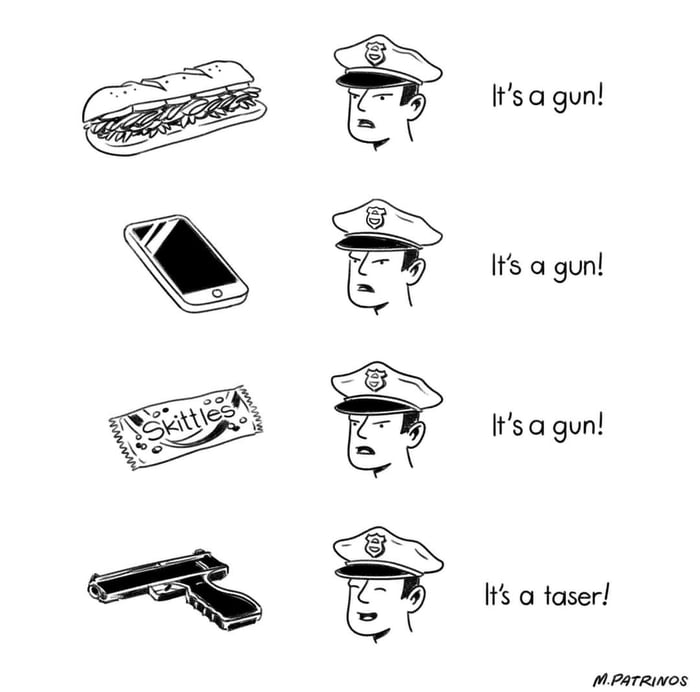 I thought it was my taser - 9GAG