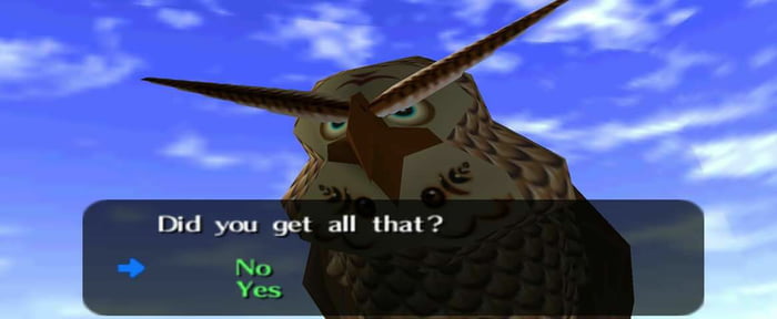 Oot players will remember this - 9GAG